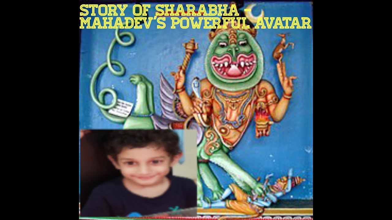 Sharabha avatar of lord shiva | The Story of sharabha| Sharabheshwara ...