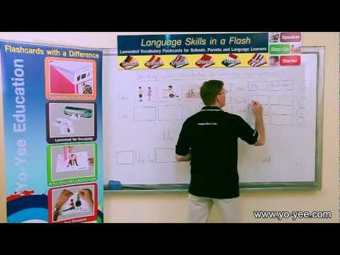 How to use Flashcards for Teaching Reading Skills - YouTube