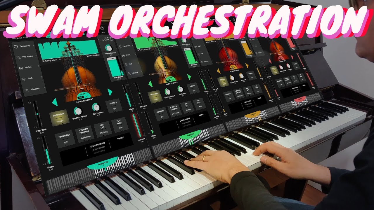 SWAM Instruments ORCHESTRATION Audio Modeling | Cover "Non smetto di ...