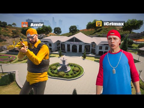 ich BESCHÜTZE iCrimax UND seine VILLA in GTA 5 RP