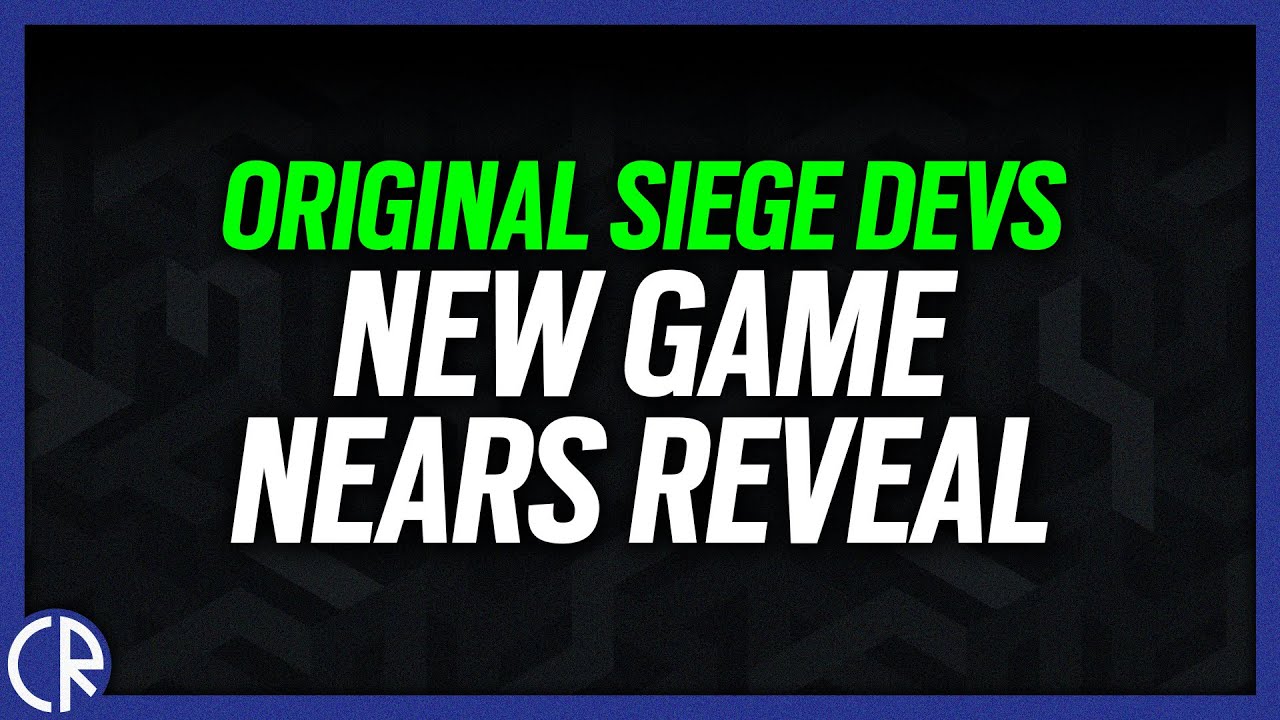 Original Siege Devs New Game Nears Reveal - Amazon Game Studios - YouTube