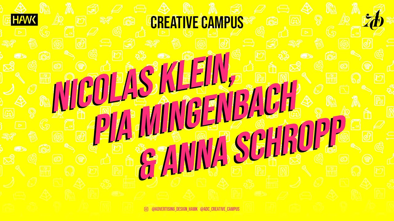 ADC Creative Campus: Nicolas Klein und Pia Mingenbach - YouTube
