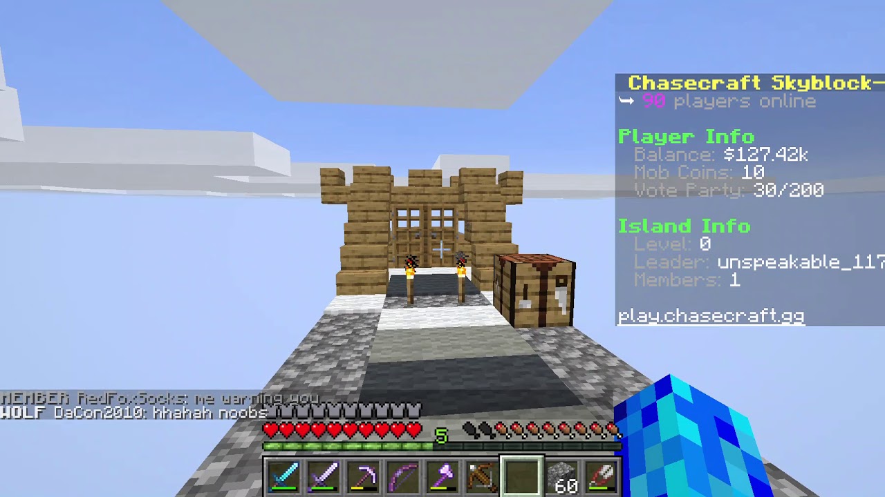 Minecraft chasecraft part 3 - YouTube