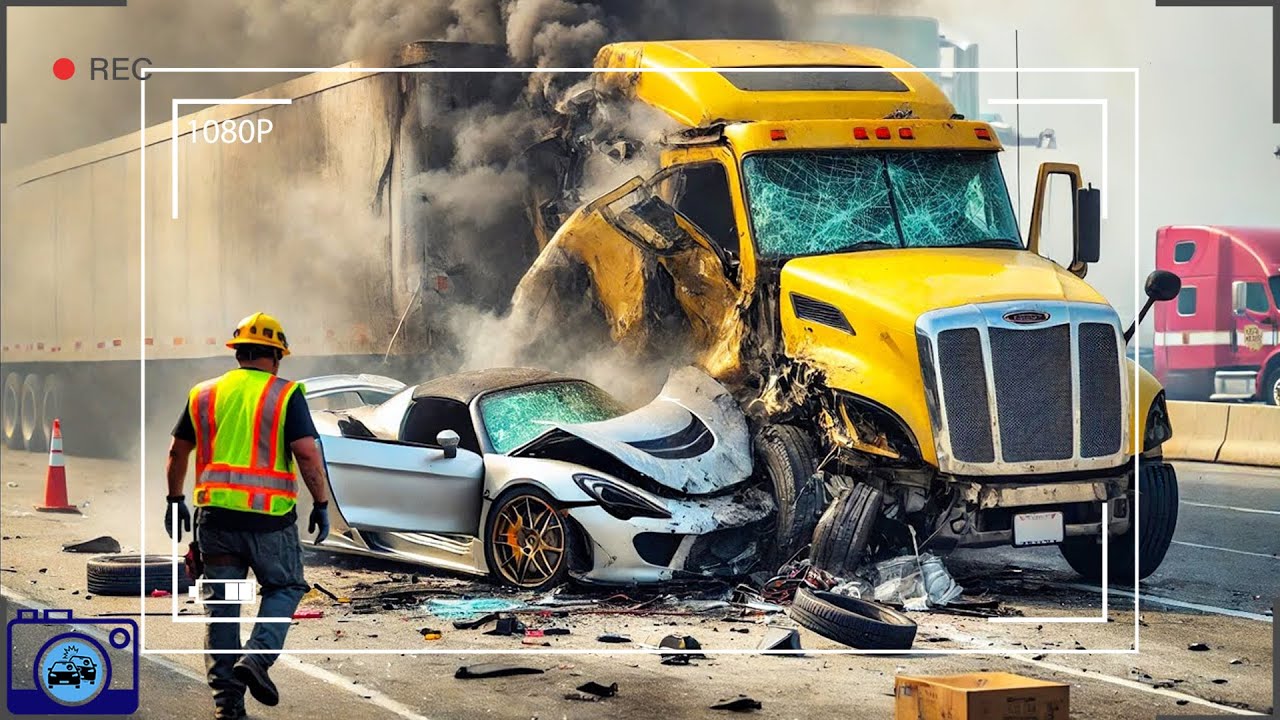 60 Most Tragic Moments: Truck Accidents And Stupid Situations Caught On ...