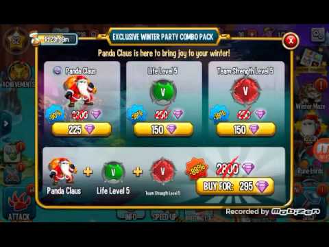 How to breed Panda Claus in Monster Legends - YouTube