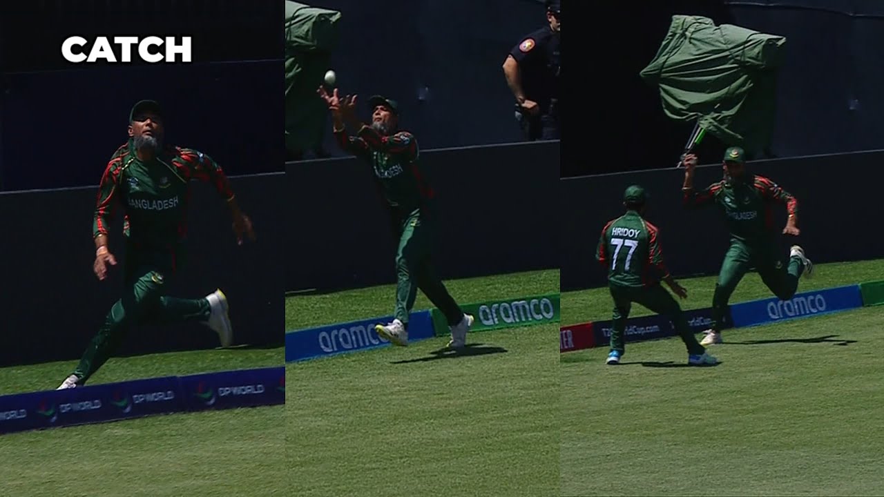 Mahmudullah Riyad Take Brilliant Catch Today Match Against India ...