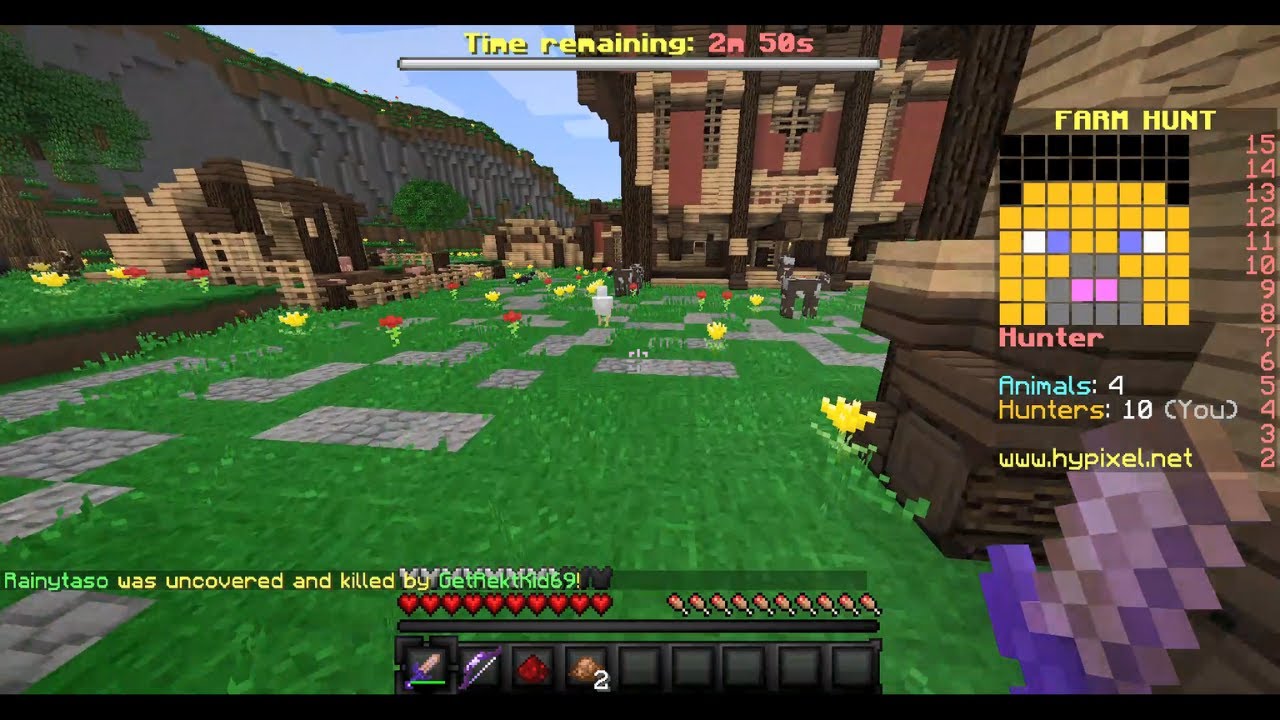 Minecraft Hypixel Farm Hunt with MGamer74 - YouTube