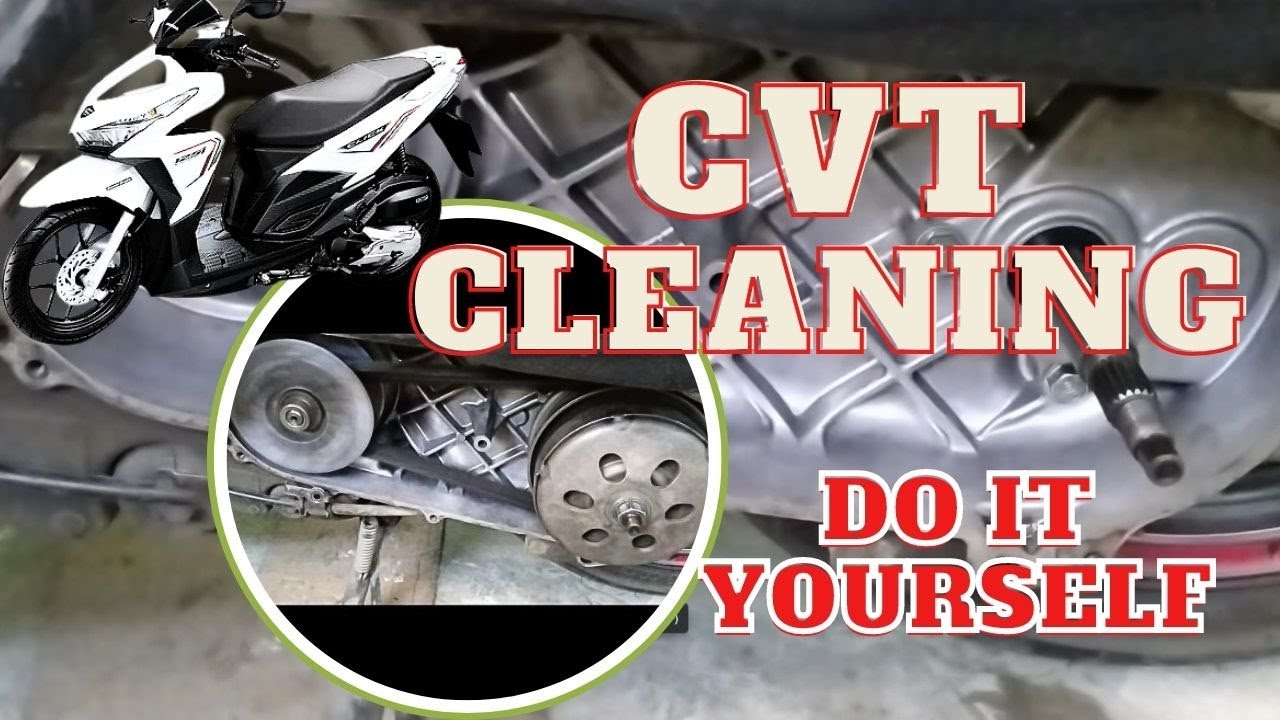 Honda Click CVT Cleaning - YouTube