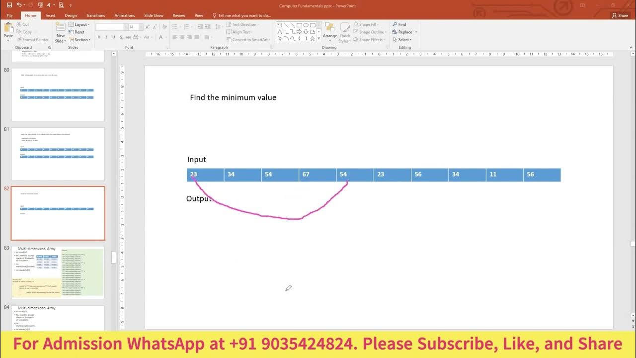 Program to Find minimum, maximum and duplicate numbers in an array,calculate avg of all the ...