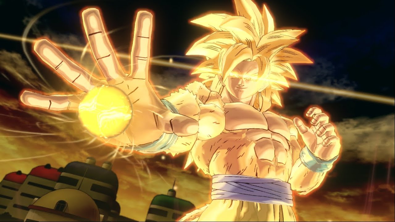 Goku Super Saiyan 4 GOLDEN!! - XENOVERSE 2 MOD - YouTube