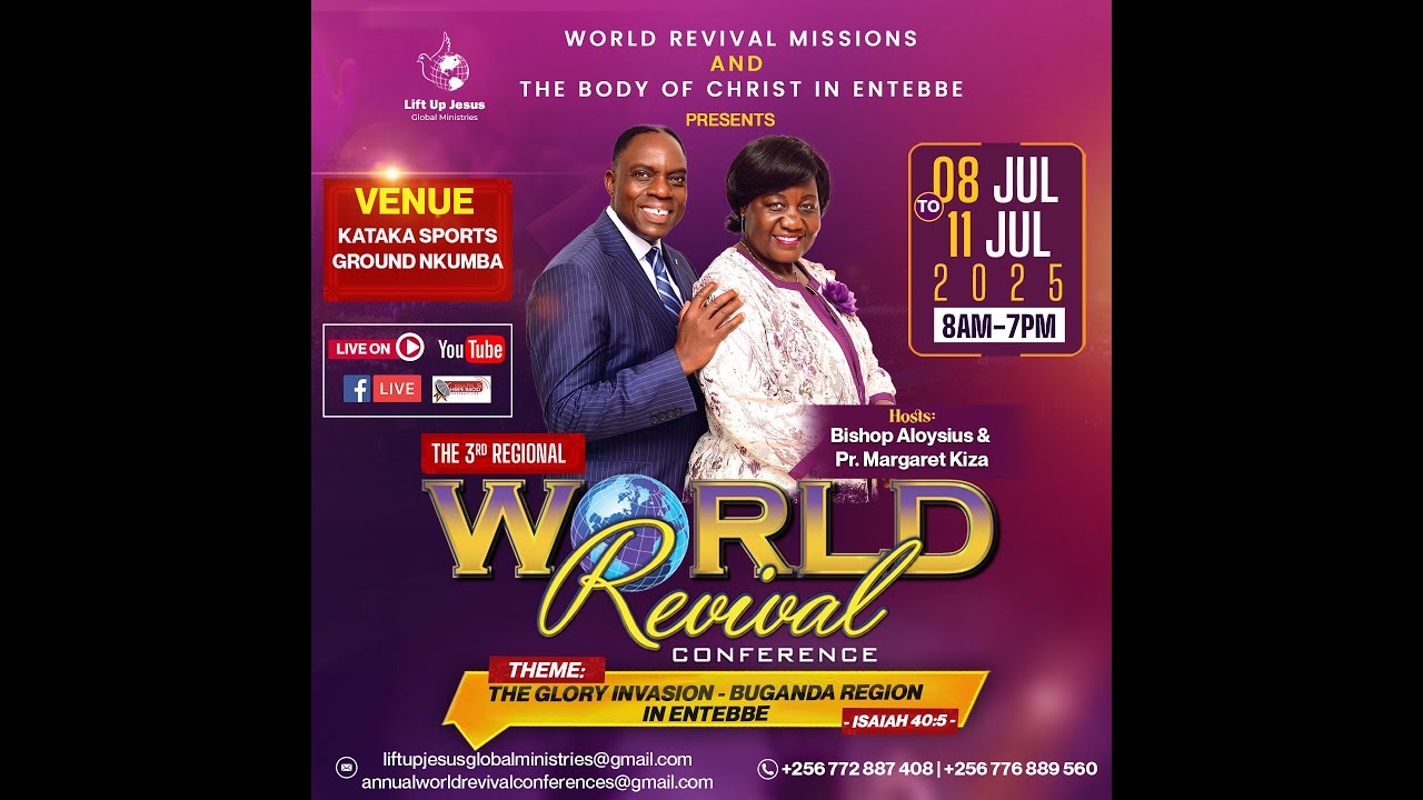 THE GLORY INVASION BUGANDA REGION | DAY 1 | APOSTLE DR. JOHN BUNJO ...