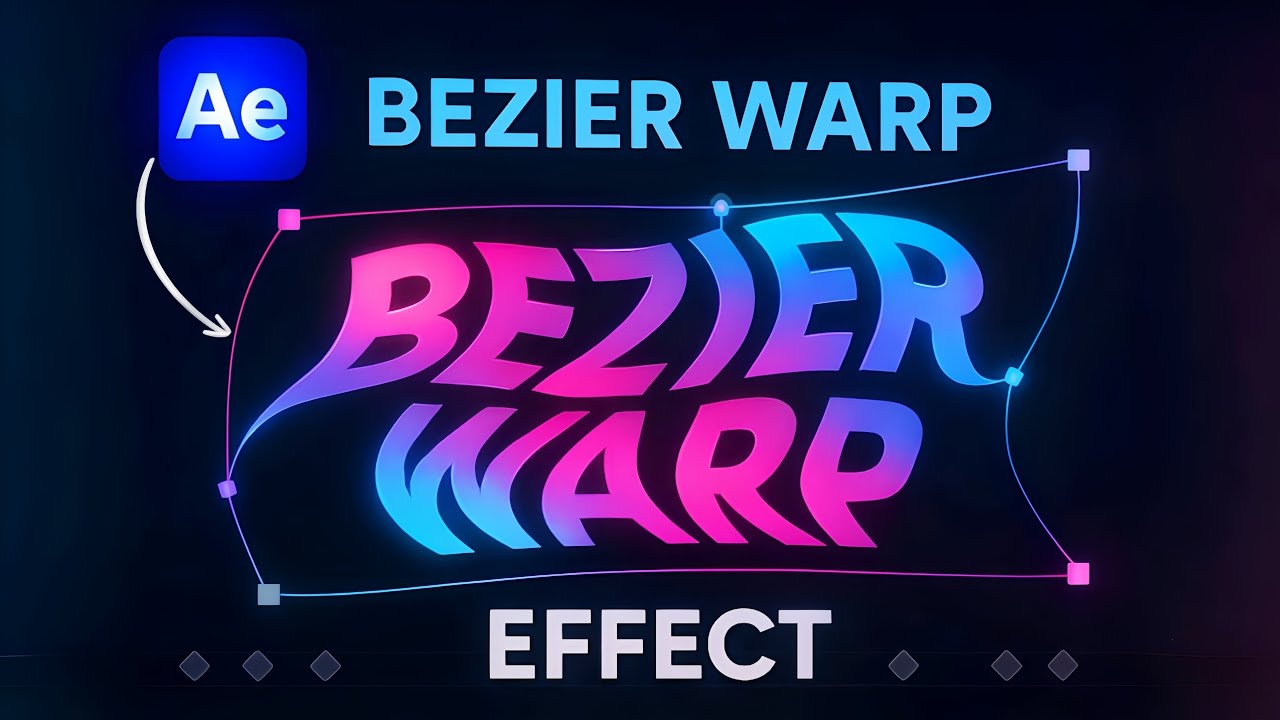 After Effects Tutorial EP-3: Creating Sleek Bezier Warp Effect (EASY) - YouTube