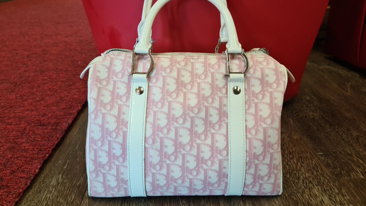 My review Christian Dior Boston Bag - YouTube