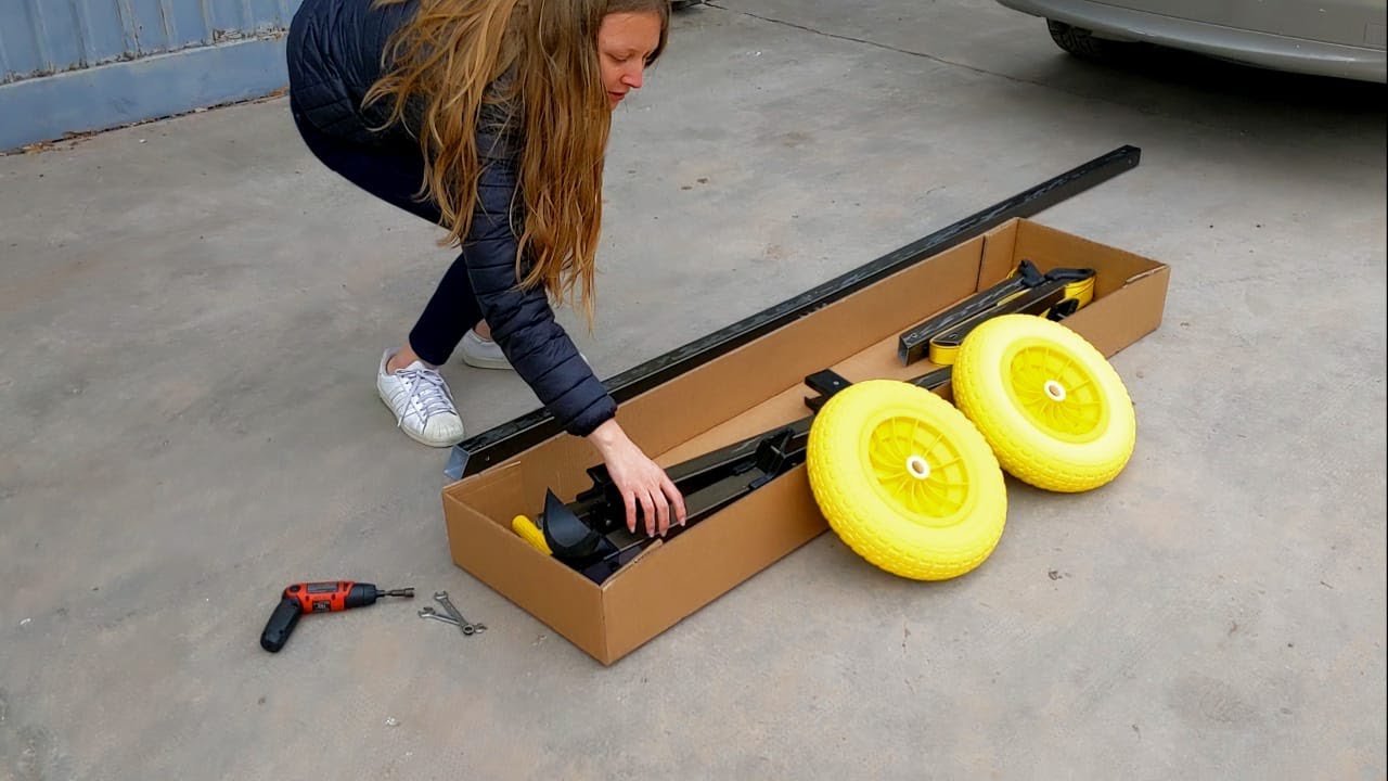 How to assemble JOTAG® DOLLIES LASER®/SUNFISH®/FORCE 5 - YouTube