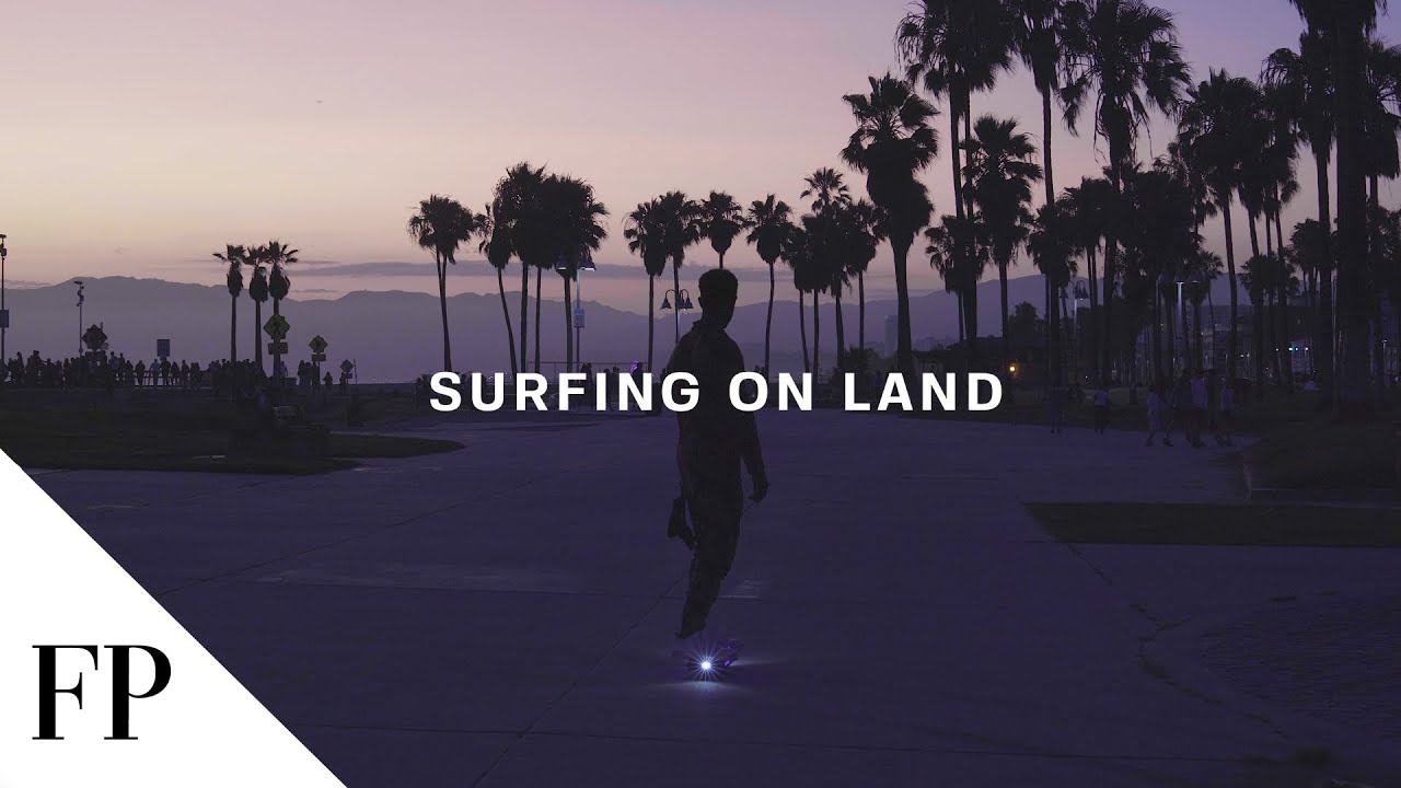 Surfing on Land // Surf Wheel - YouTube