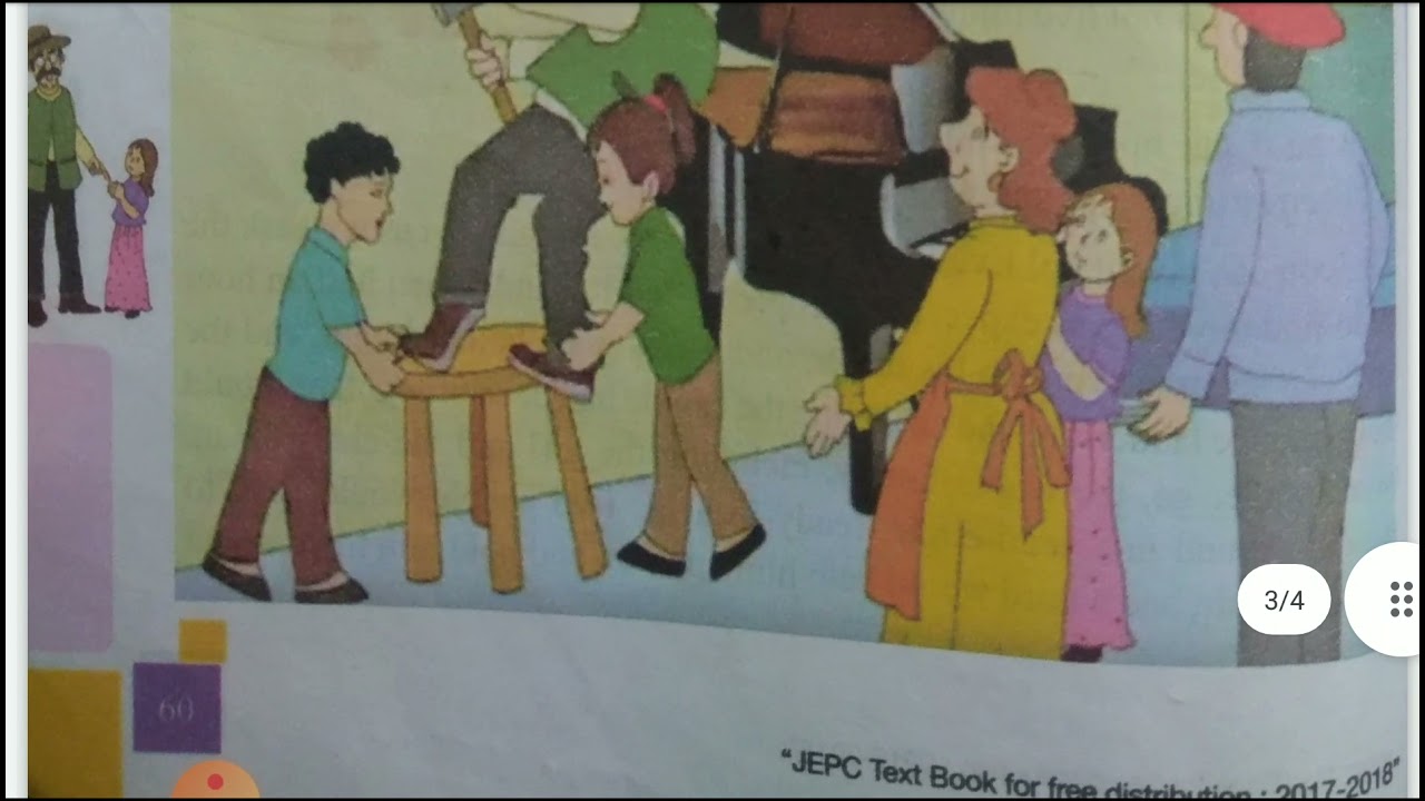 Class 7, Unit 5a, Uncle Podger Hangs a Picture - YouTube