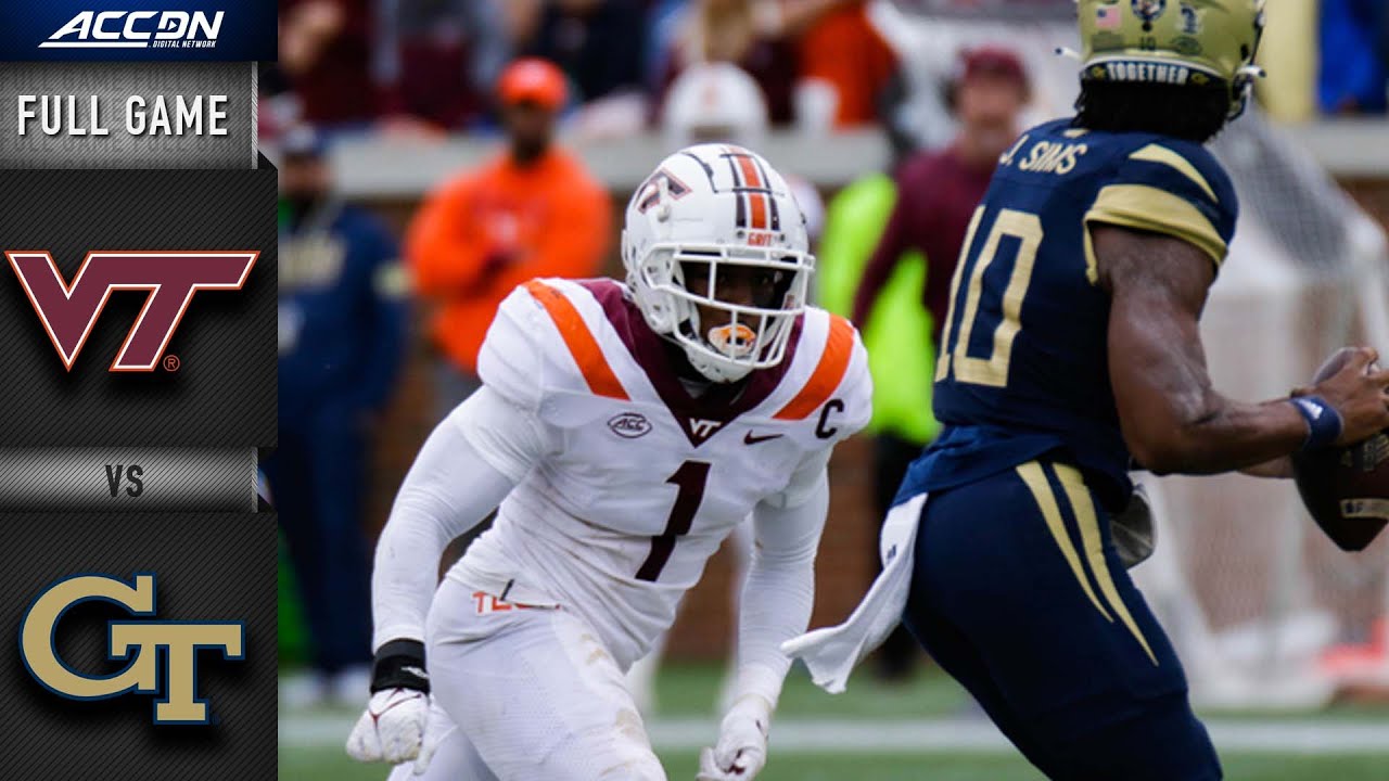Virginia Tech vs. Georgia Tech Full Game | 2021 ACC Football - YouTube