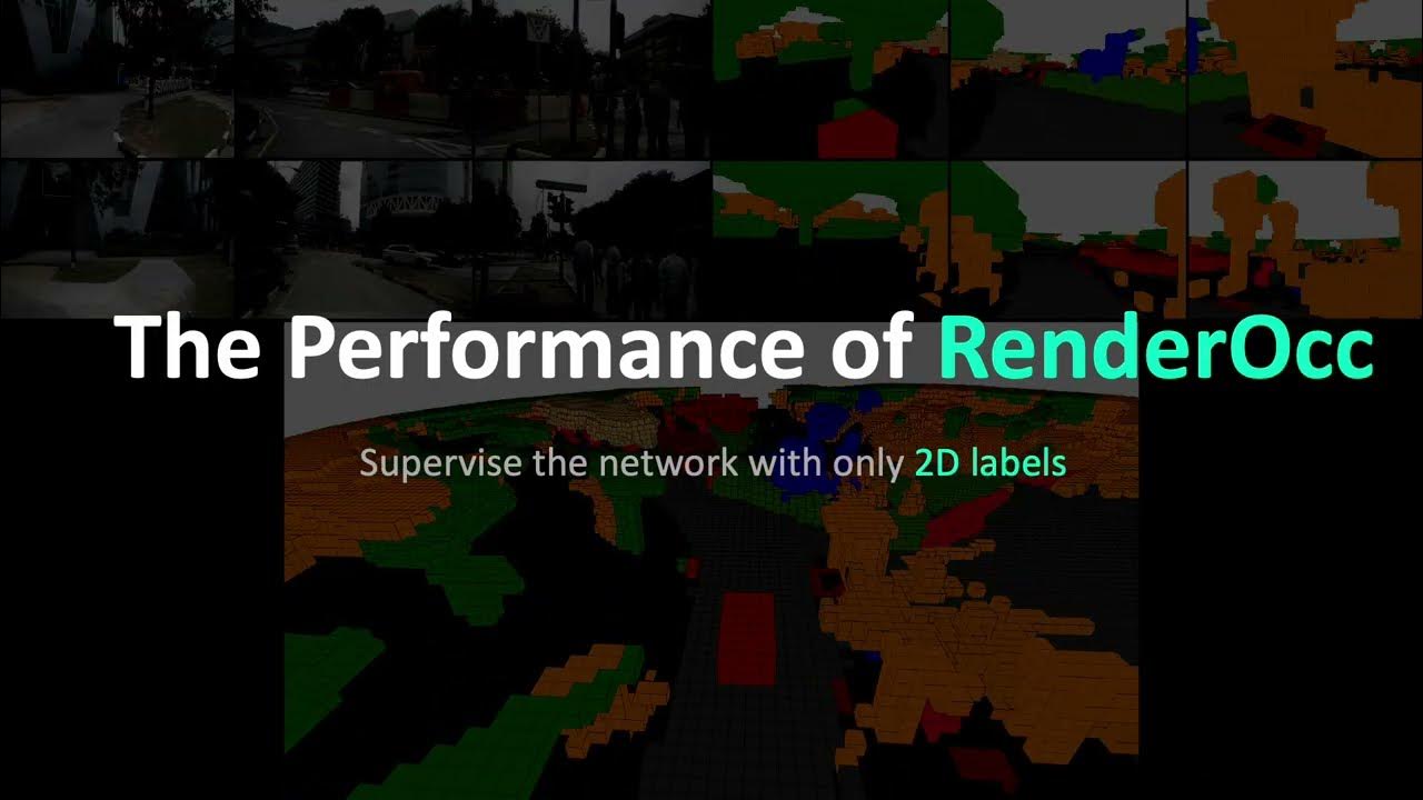 RenderOcc: Vision-Centric 3D Occupancy Prediction with 2D Rendering Supervision - YouTube