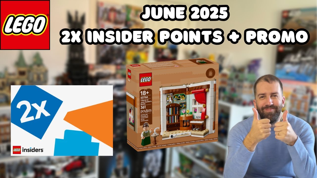LEGO Double Insider Points + GWP Promo - June 2025 - YouTube