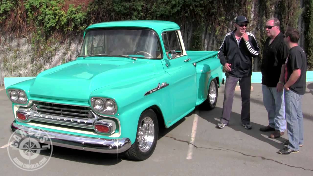 Tim Miller's '58 Chevy Apache Custom - YouTube