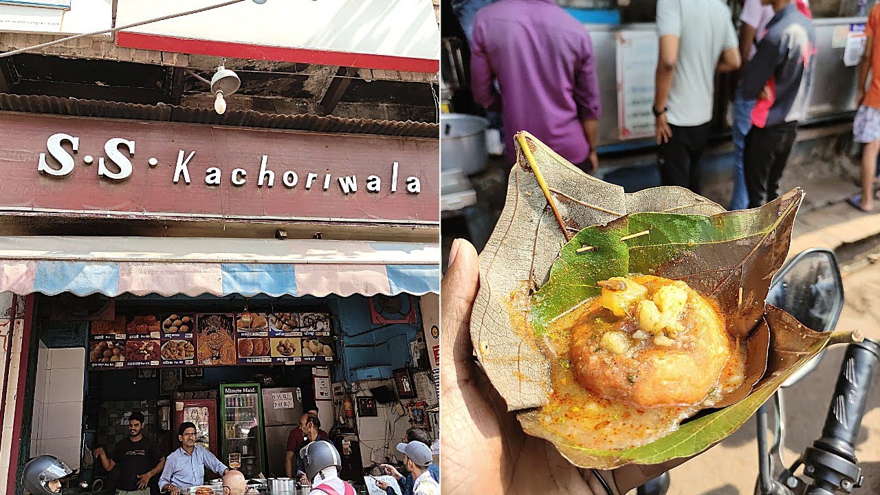 Gwalior Famous Kachori | S.S. Kachori Wala | Gwalior Street Food ...