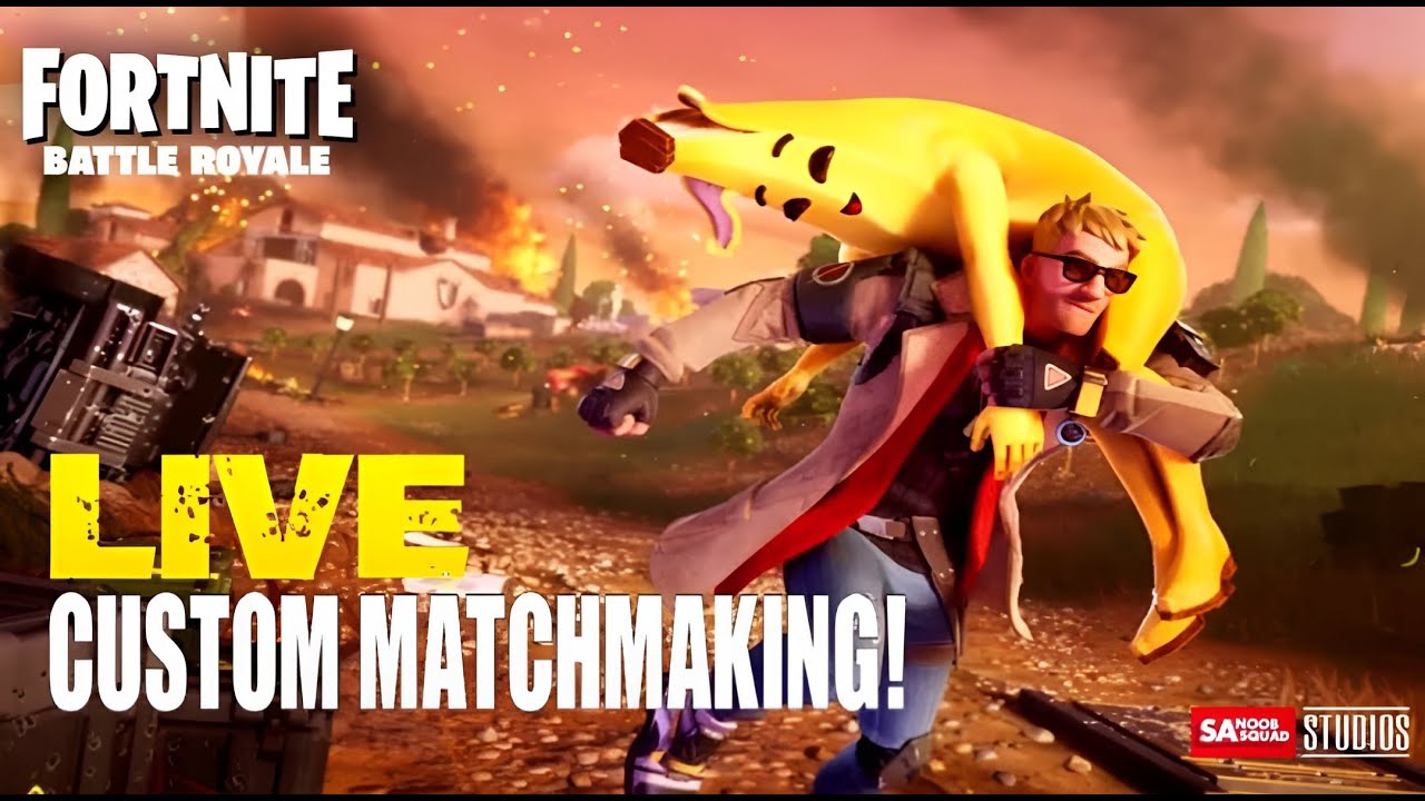 🔴 LIVE - Fortnite Custom Matches - Join The Action Now! - YouTube