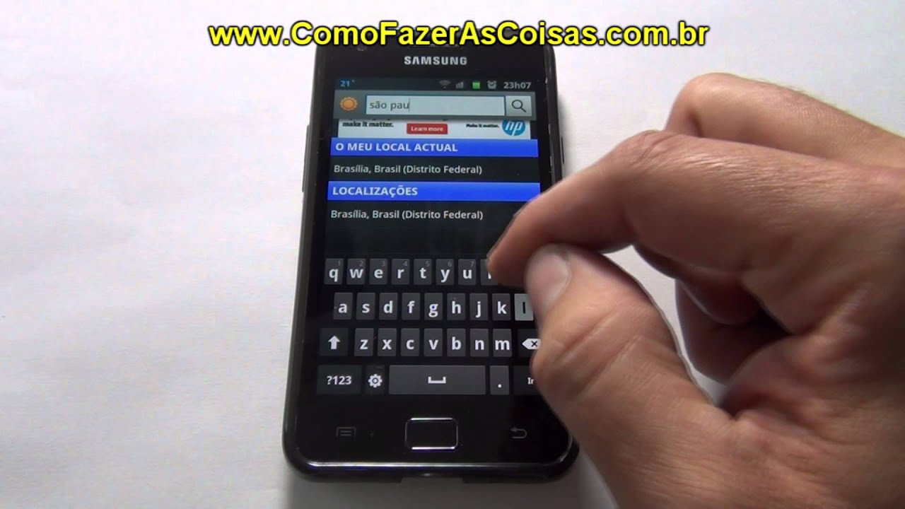 Como fazer a previsão do tempo no seu smartphone ou tablet Android ...