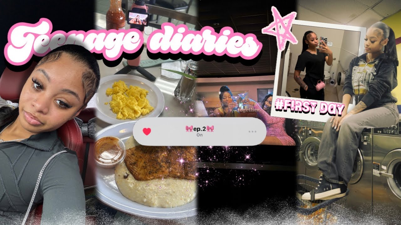 TEENAGE DIARIES 002 | hair, friend date, photo shoots etc.. || Ra ...