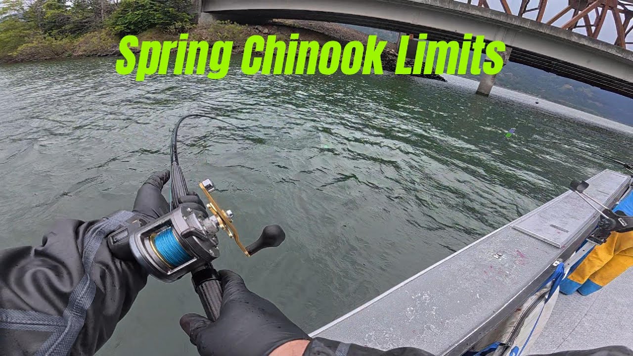 Drano Lake Spring Chinook Limits! - YouTube
