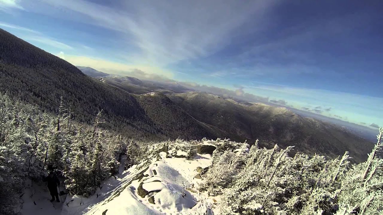 Wright Peak Adirondacks High Peaks Region 2-04-14 - YouTube