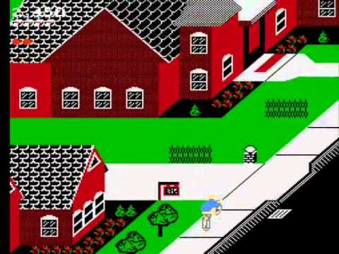 Paperboy NES Review - YouTube