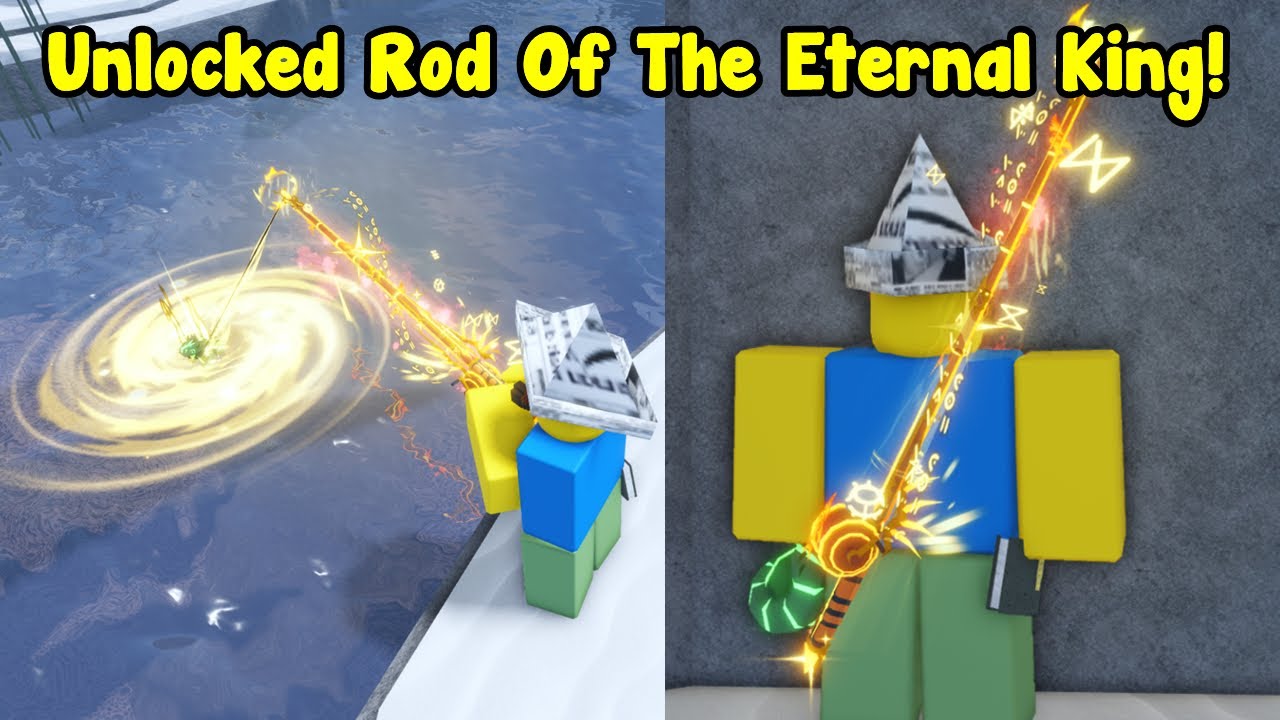 I Crafted Rod Of The Eternal King In Fisch! - YouTube