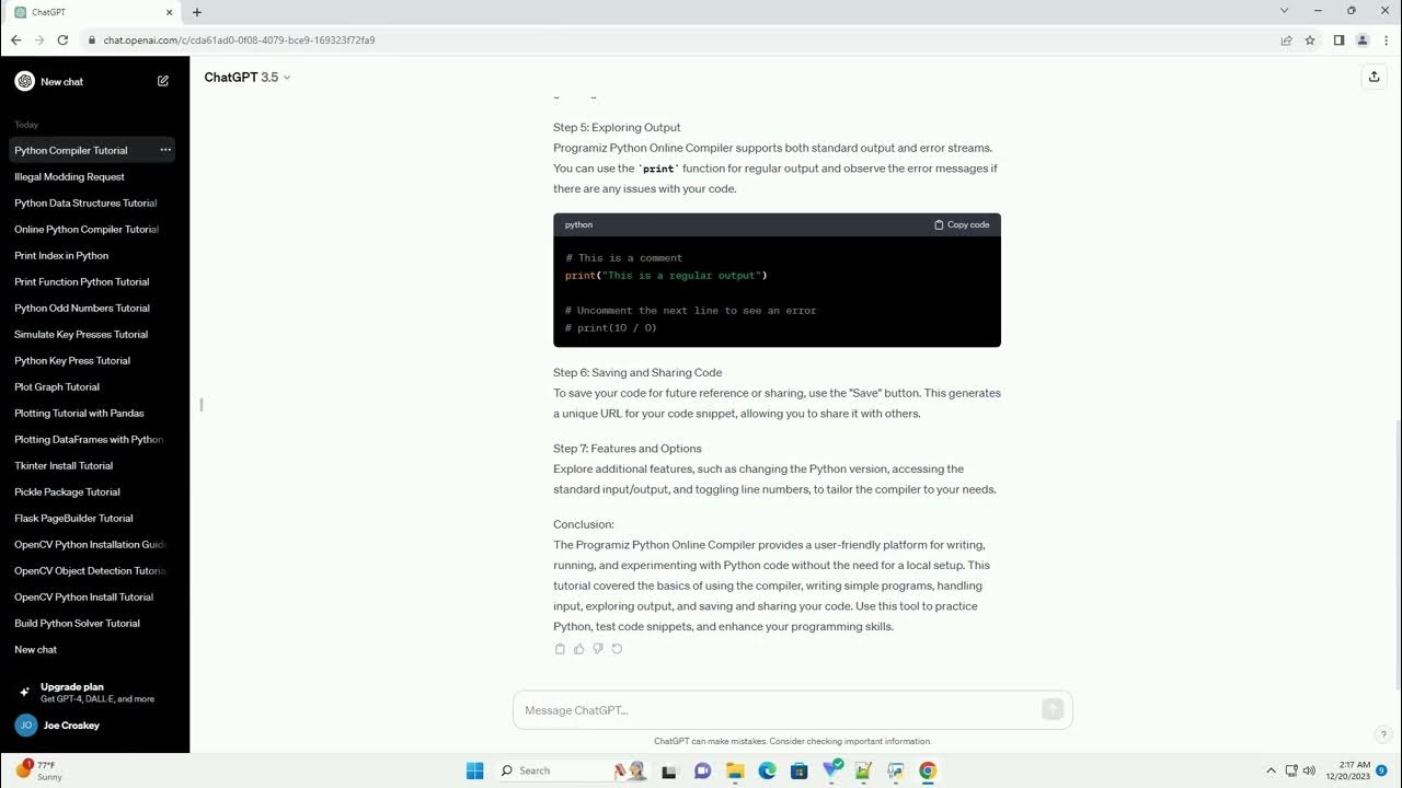 Programiz Python Online Compiler Youtube