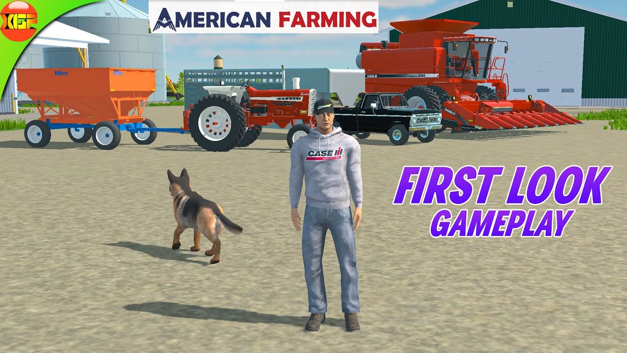 American Farming Mobile First Look Gameplay - YouTube