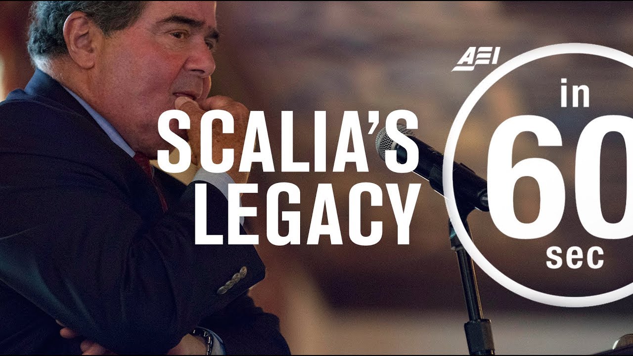 Assessing Antonin Scalias Legacy In 60 Seconds Youtube