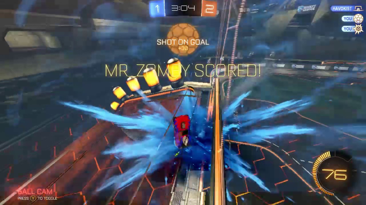 Rocket League: Wall-Assist to Nosedive - YouTube