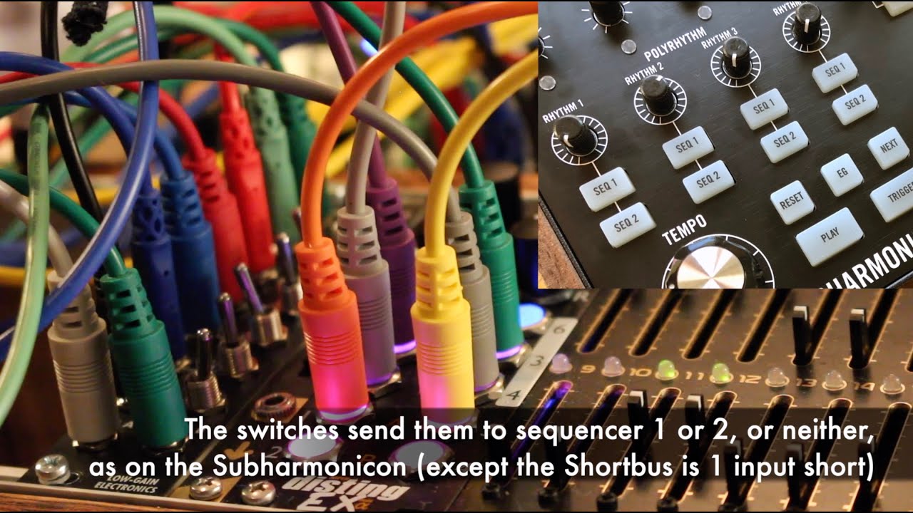 First track on the new Super-Subharmonicon - YouTube