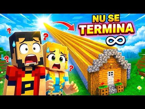 CEA MAI LUNGĂ CASĂ din MINECRAFT… NU SE TERMINĂ 😱