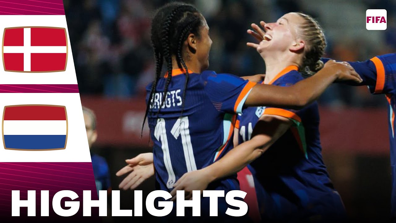 Netherlands vs Denmark | Highlights | International Women's Friendly 29 ...