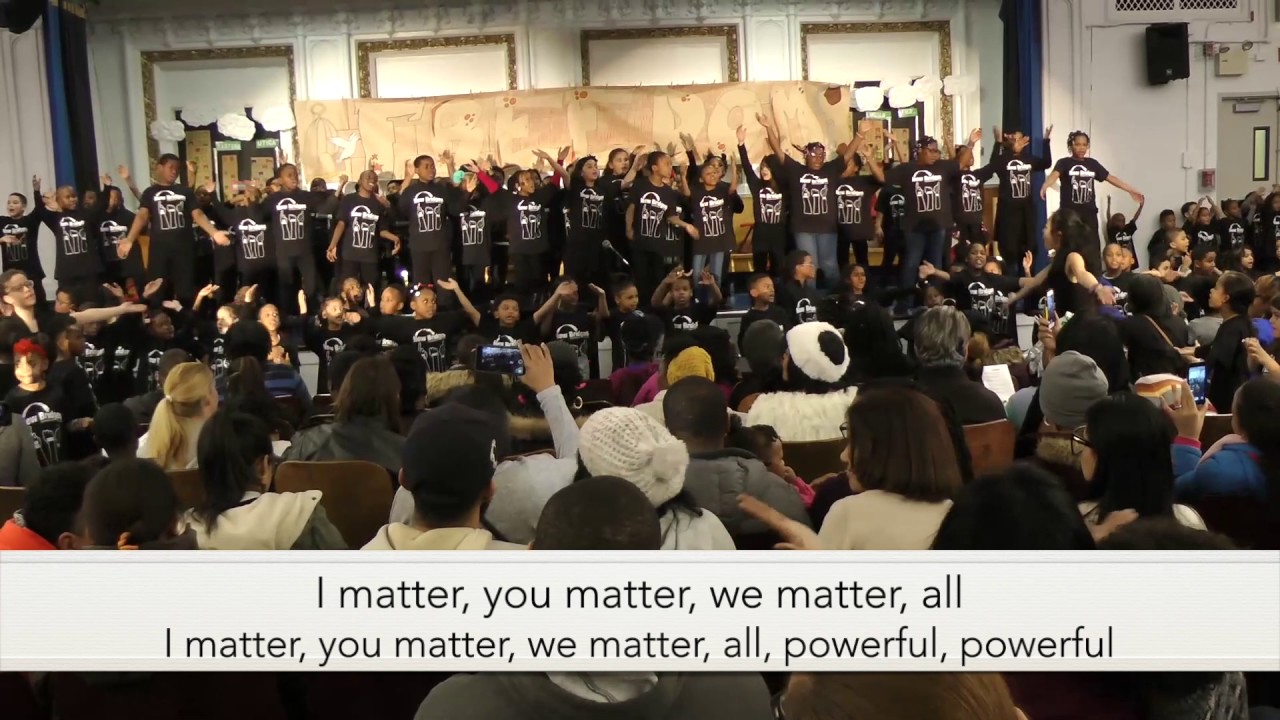P.S. 532 New Bridges Elementary - All Grades Perform "Powerful" - YouTube