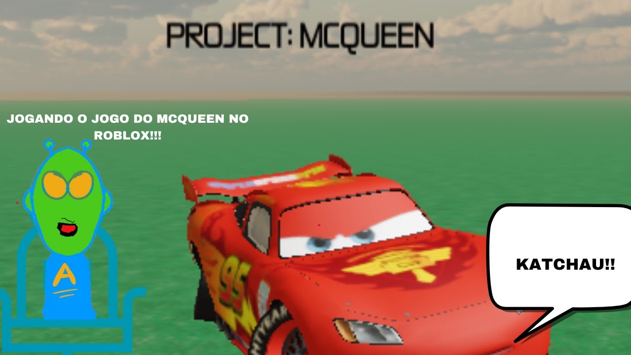 DIRIGINDO O MCQUEEN PELA PRIMEIRA VEZ NO ROBLOX - YouTube