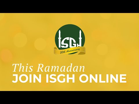 This Ramadan Join ISGH Online