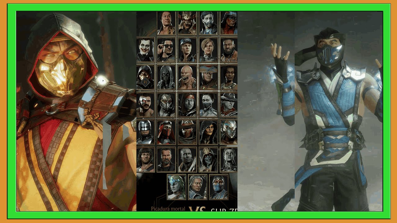 [MORTAL KOMBAT 11] SCORPION VS SUB ZERO - YouTube