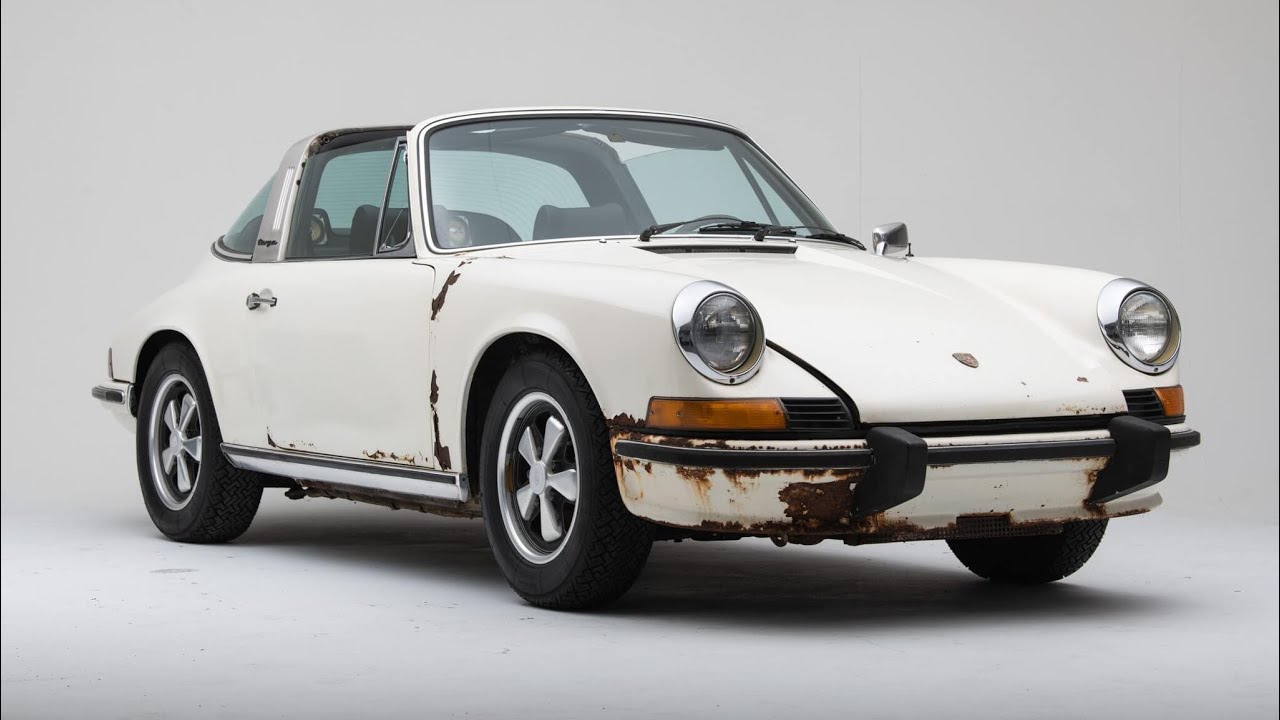 1973 Porsche 911S 2.4L Targa Project for sale on PCarMarket - YouTube