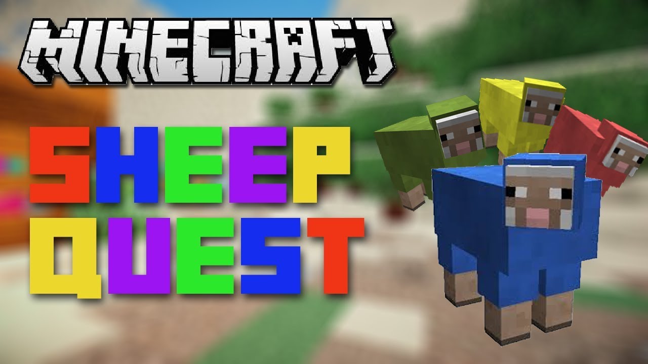 Minecraft Sheep Quest #1 • Deez Nuts - YouTube