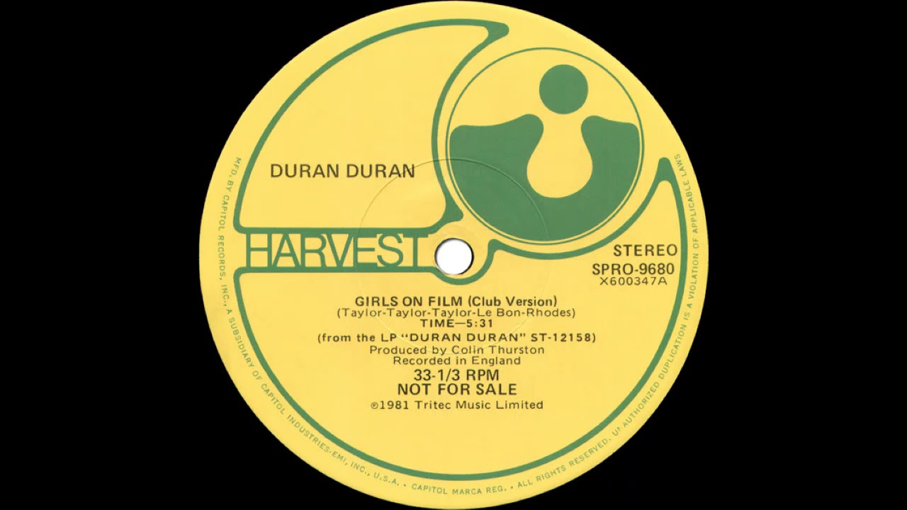 Girls On Film (Disco-matic Express Remix) by Duran Duran - YouTube