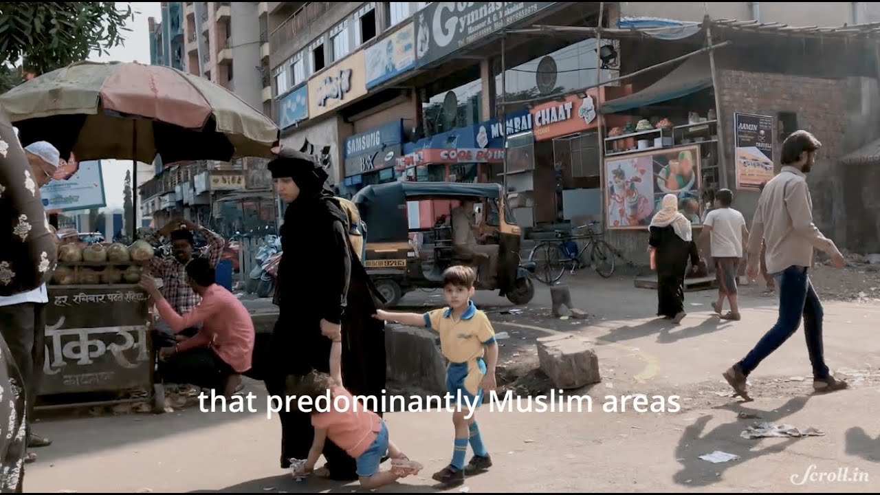 In Mumbai Largest Muslim Ghetto - Mumbra - YouTube