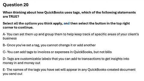 Quickbooks Online 2025 Level 1 Certification Exam Answers Section 2-Sales and Customers - YouTube