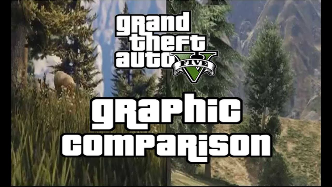 GTA V Next-Gen Graphic Comparison (PS3 & PS4) - YouTube