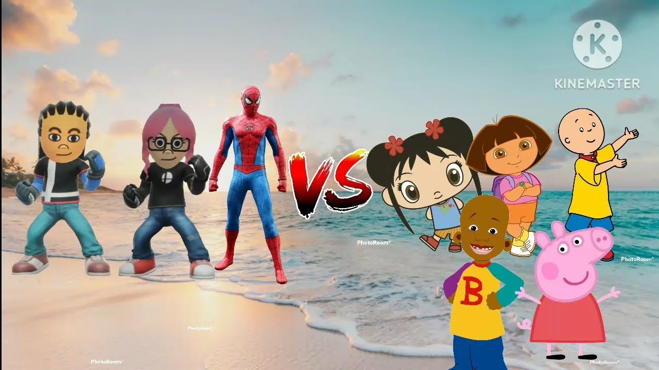 @Firelightingslayer_ace9000, Alexa, and Spider-Man vs Kai-Lan, Dora ...